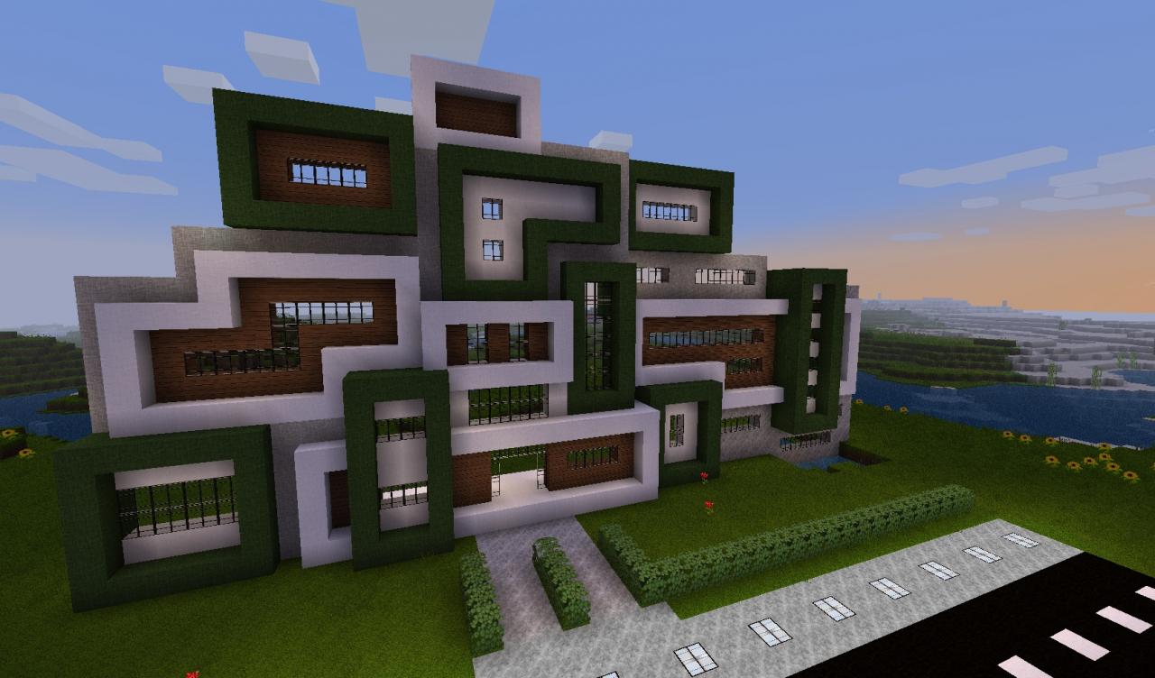 Minecraft building map - 85 фото